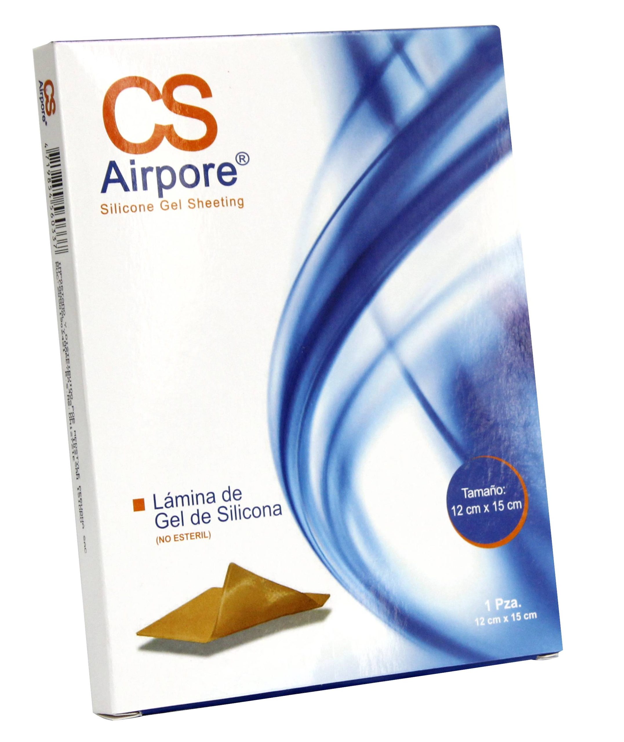 Lamina de 12 x 15 cm CS Airpore silicone Gel Sheeting 12 x 15 cm ...
